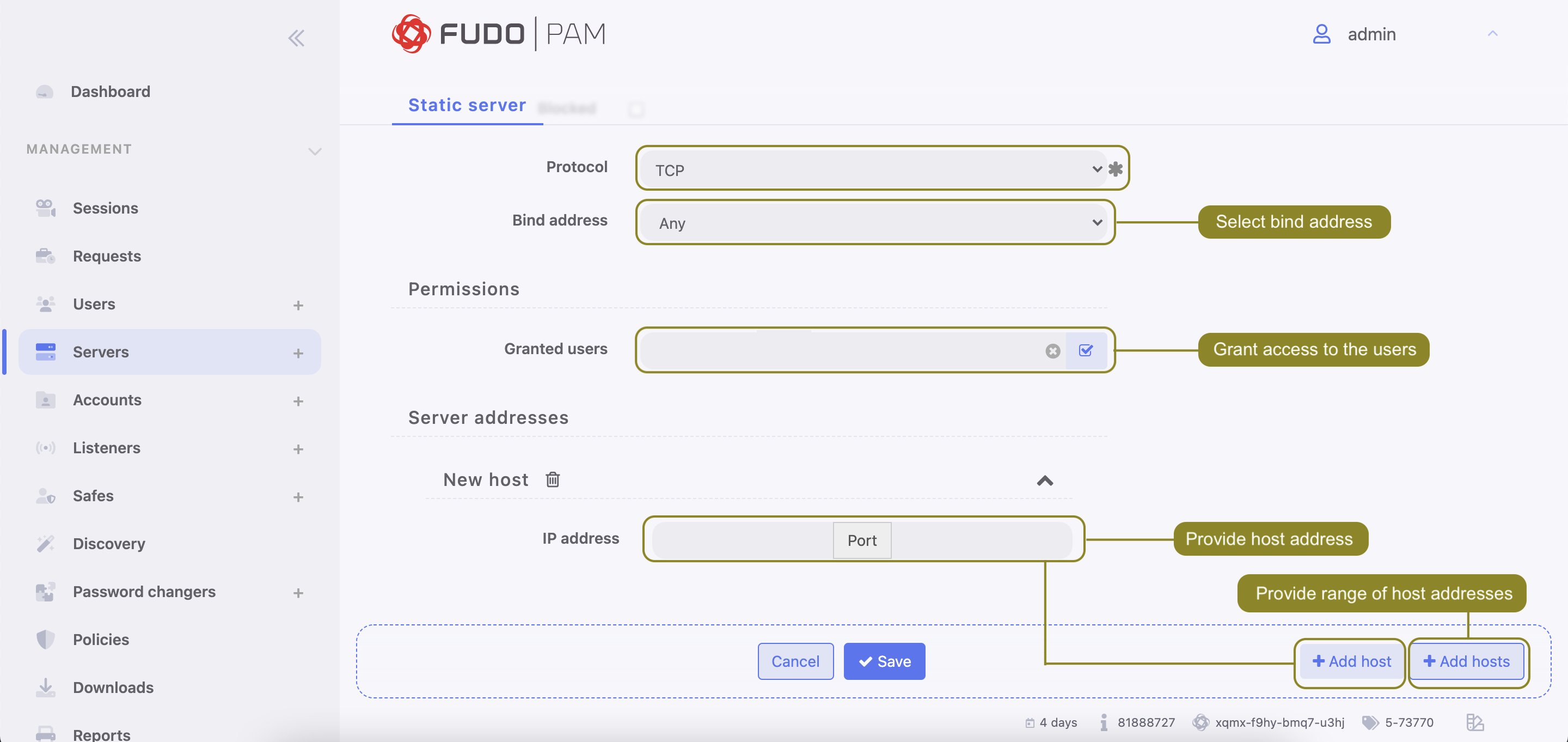 Creating A Tcp Server — Fudo Pam 52 System Documentation