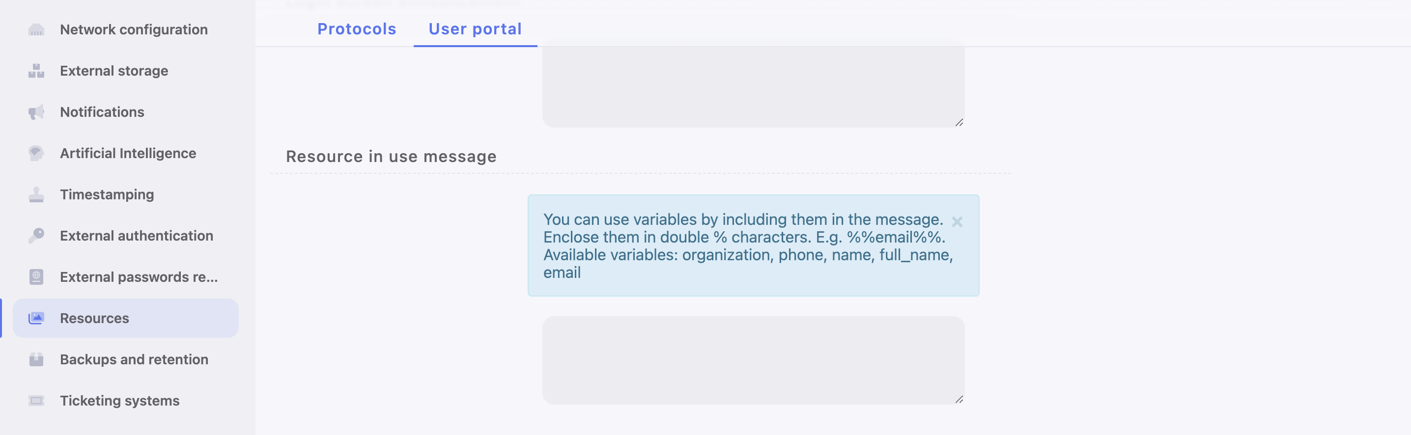 Account activity in the Access Gateway — Fudo Enterprise 5.5 - System Documentation