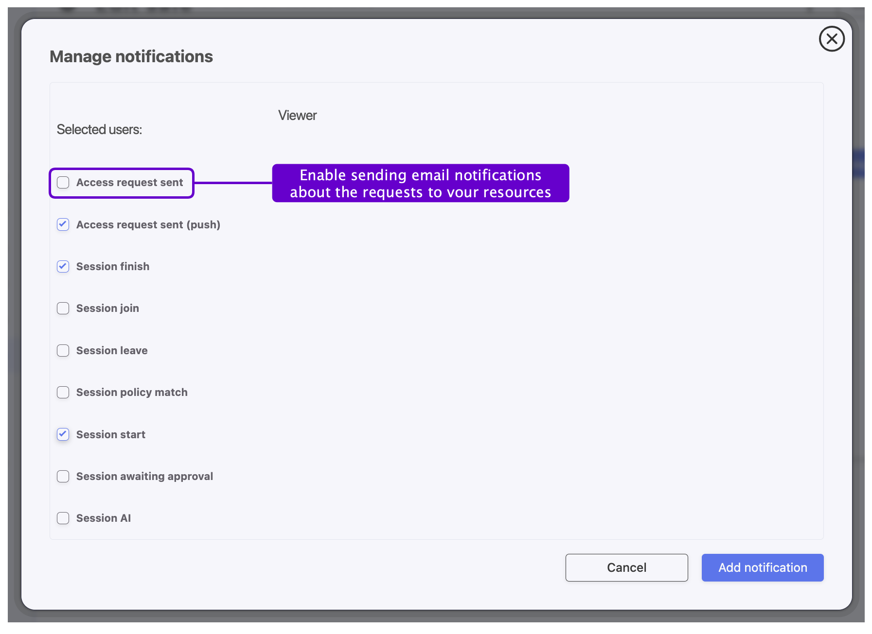 Access requests — Fudo Enterprise 5.5 - System Documentation