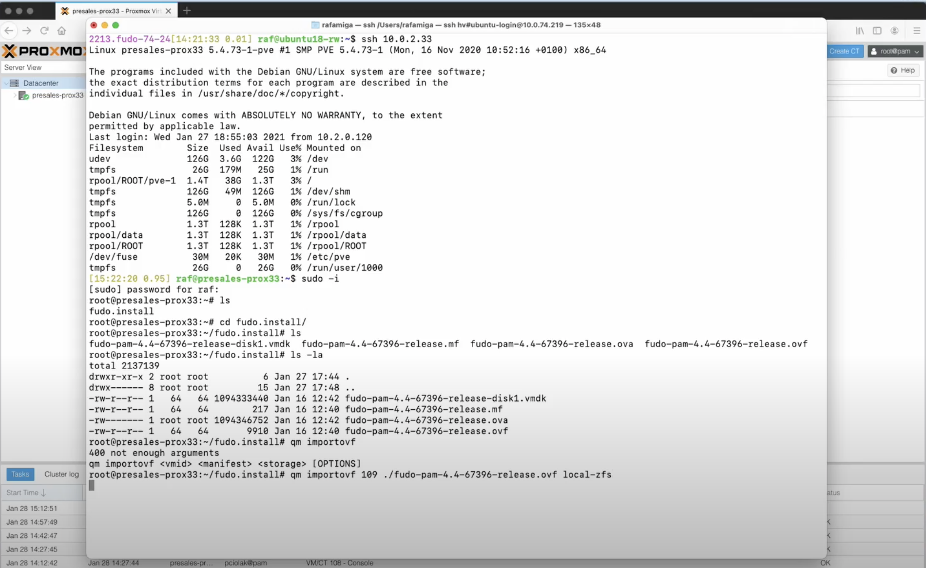 System initiation — Fudo Enterprise 5.5 - System Documentation