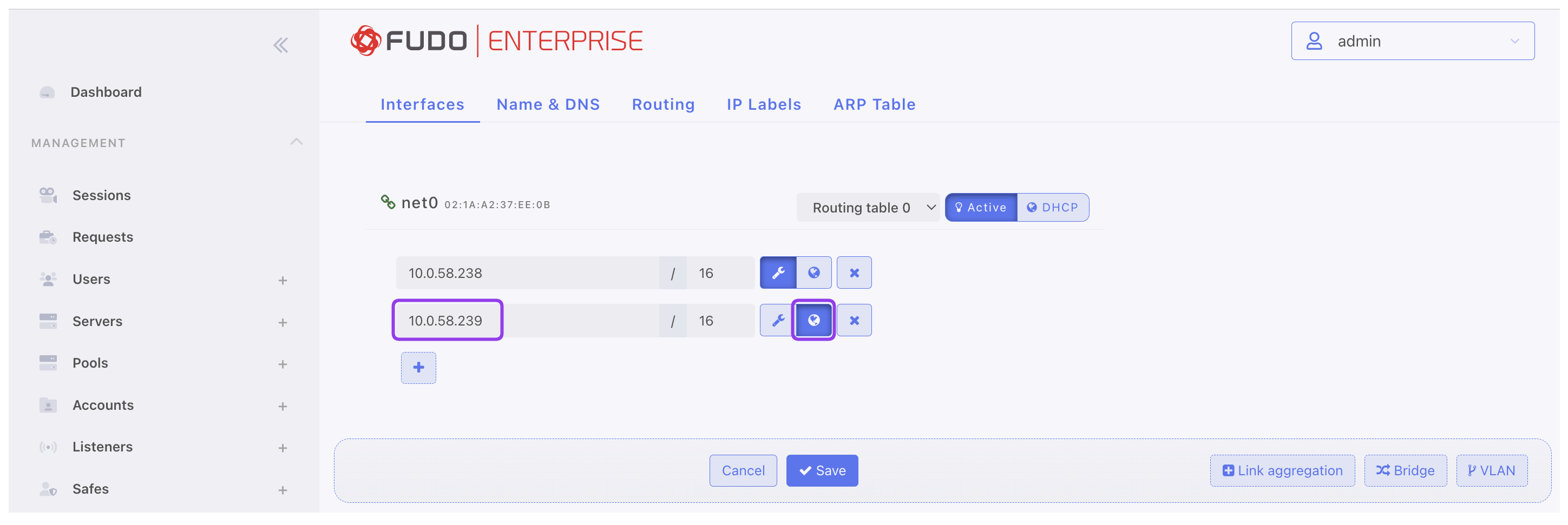 Setup Fudo Enterprise - bastion scenario (recommended) — Fudo ...