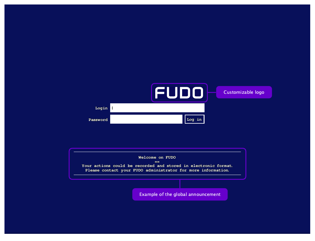RDP/SSH/VNC Login Screen Configuration — Fudo Enterprise 5.6 - System ...